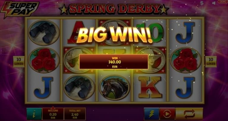 Spring Derby is a Galloping New Slot Game from Oryx Gaming | Slots ZAR